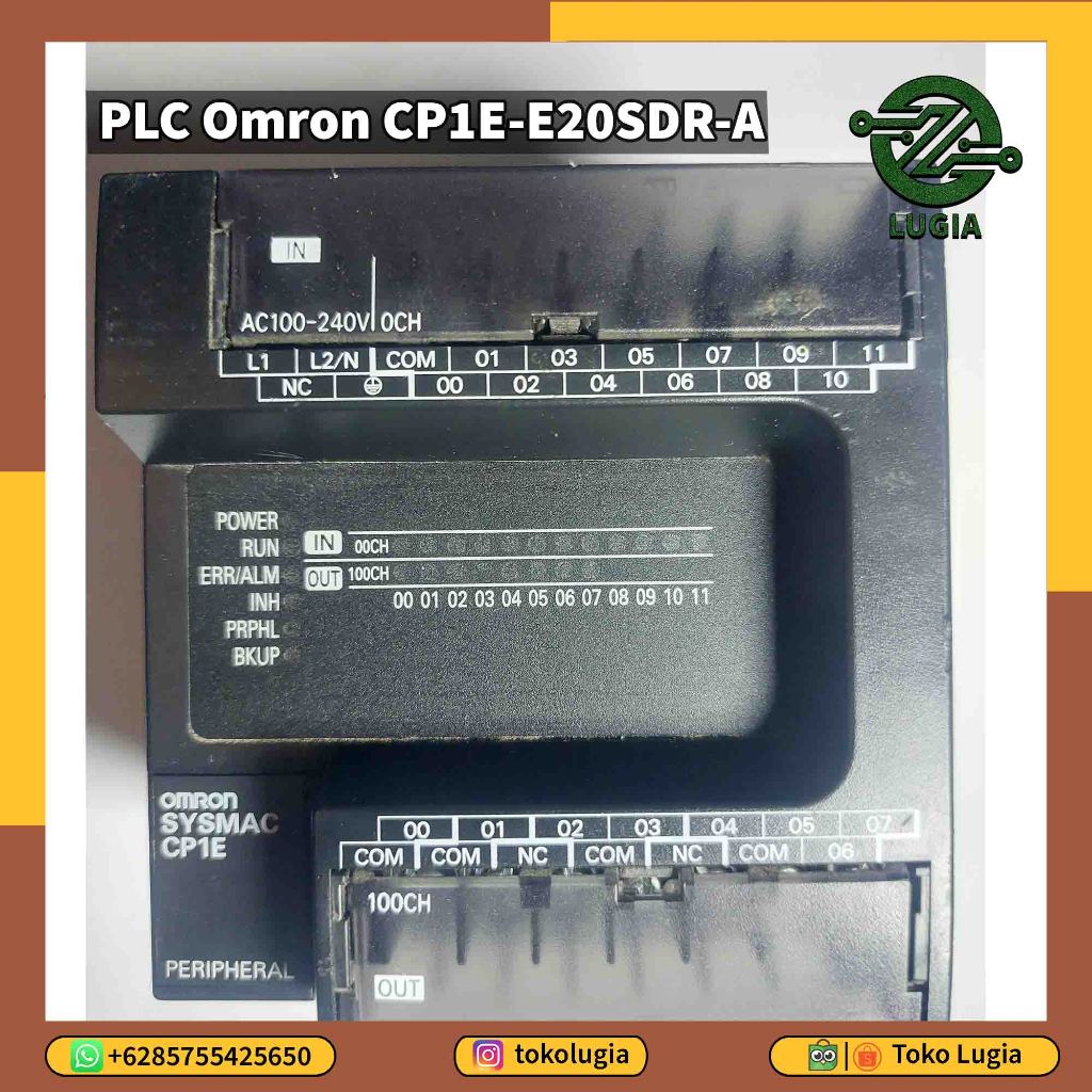 Jual PLC Omron CP1E-E20SDR-A (Bekas) | Shopee Indonesia