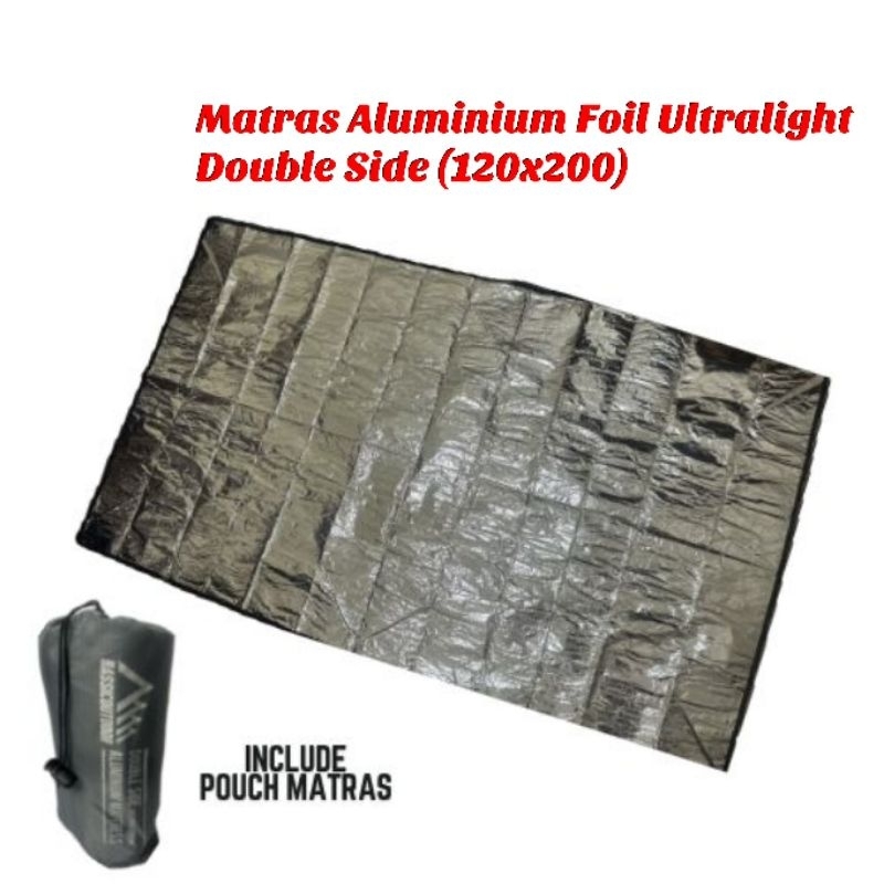 Jual Matras Camping Alumunium Foil Ultralight Double Side 120x200cm ...