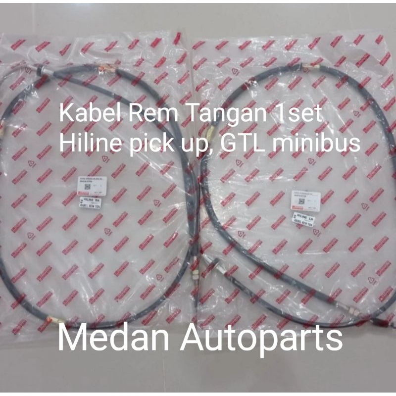 Jual Kabel Rem tangan 1set taft Hiline pick up, GTL Long minibus ...