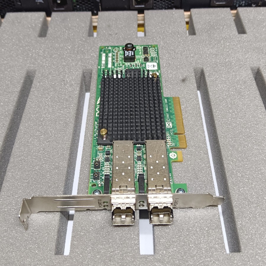 Jual Emulex LPE12002 PCI-E 8Gb Dual Port Fibre Channel Adapter | Shopee ...