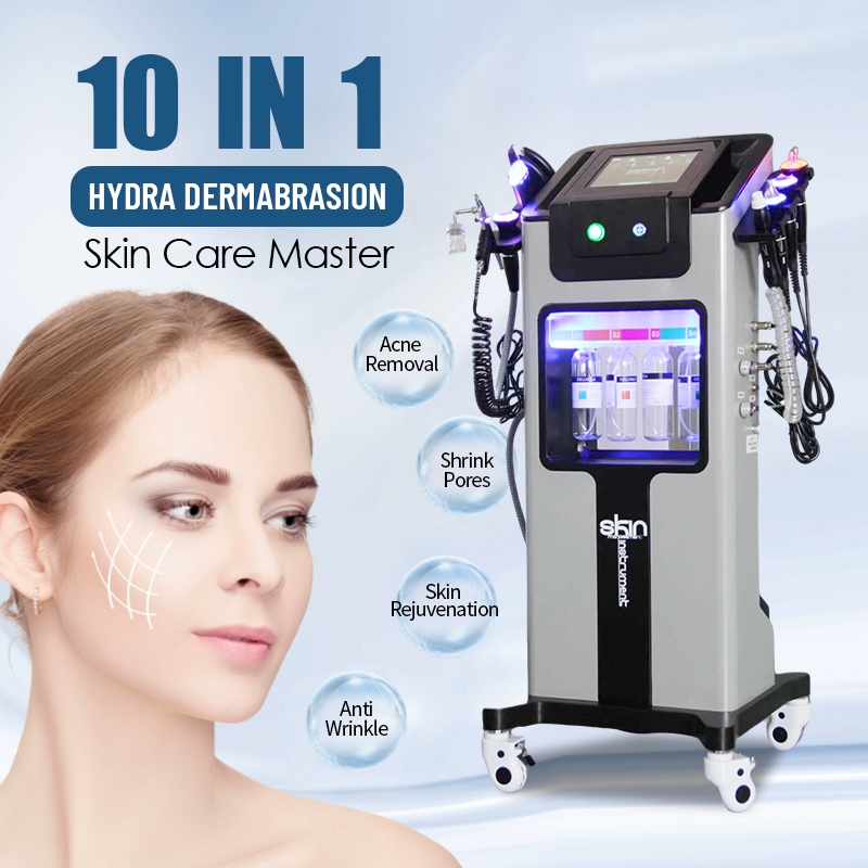 Jual Hydra facial 10 in 1 Alat Hydra peel hydrogen oxygen dermabrasion ...