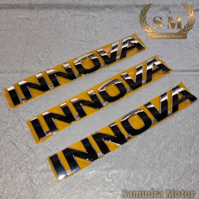 Jual Logo Emblem Tulisan INNOVA Chrome | Shopee Indonesia