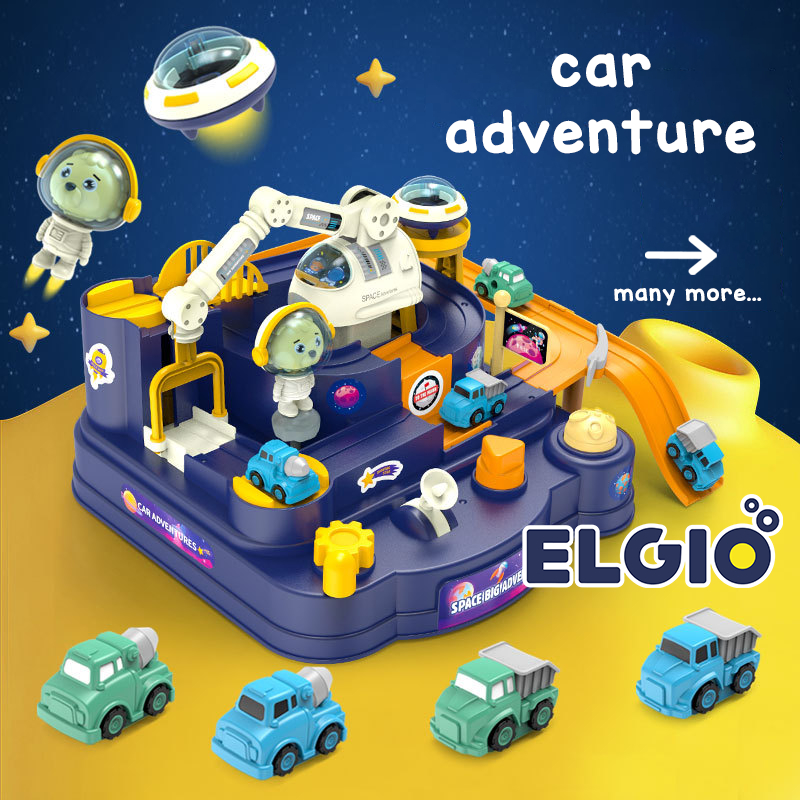 Jual ELGIO Car Adventure Mainan Track Capit Mobil | Shopee Indonesia
