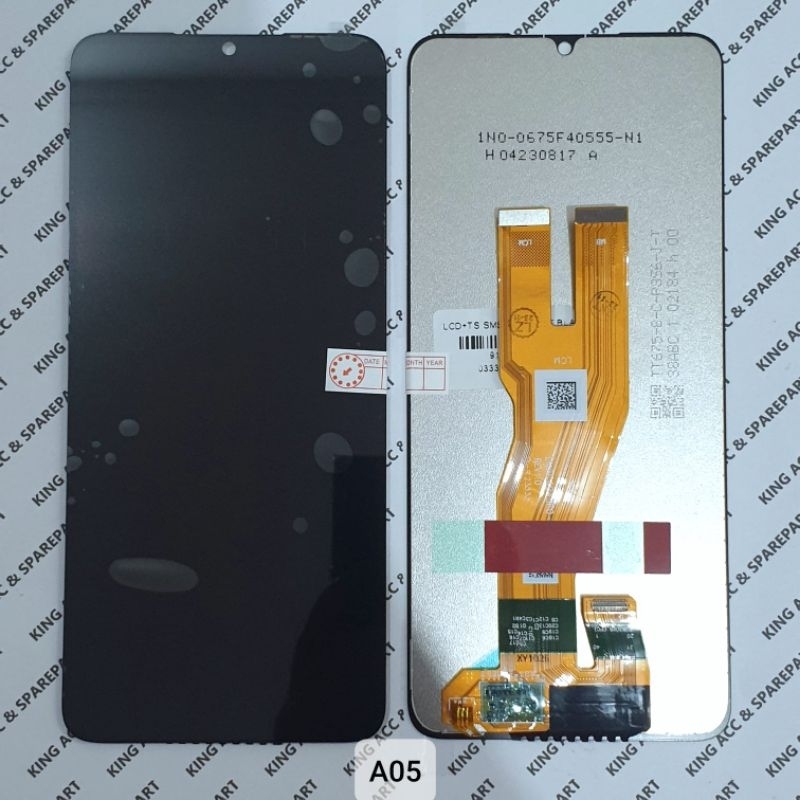 Jual LCD TOUCHSCREEN SAMSUNG GALAXY A05 A055 BLACK | Shopee Indonesia