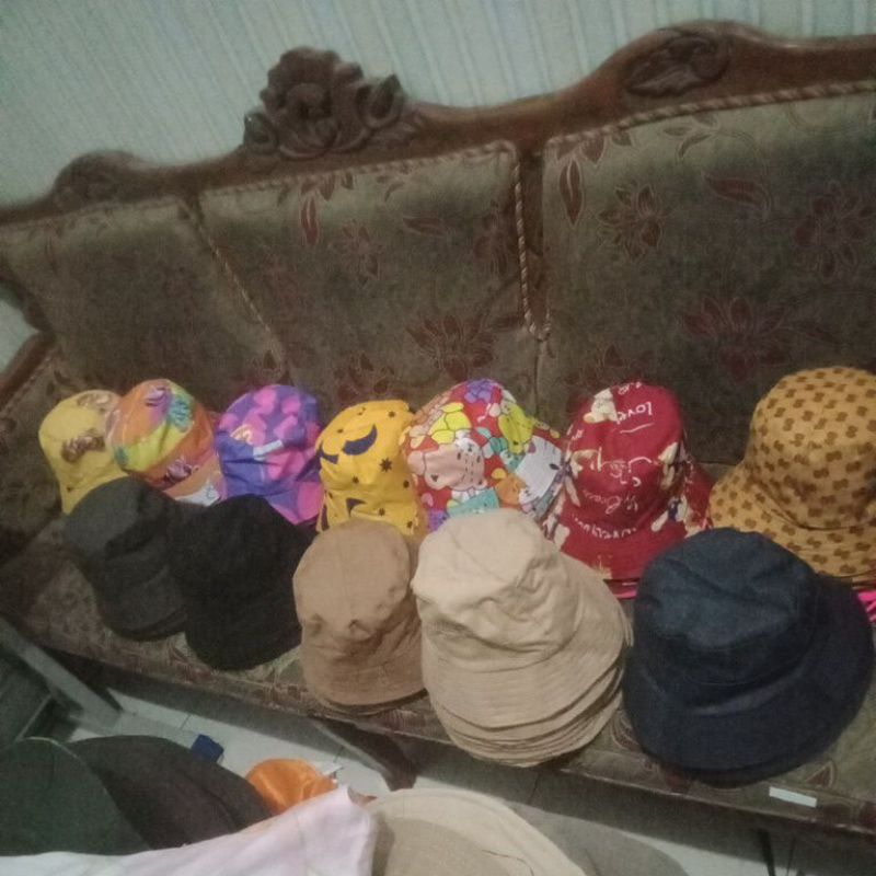 Jual Topi koplo korea buket head, | Shopee Indonesia