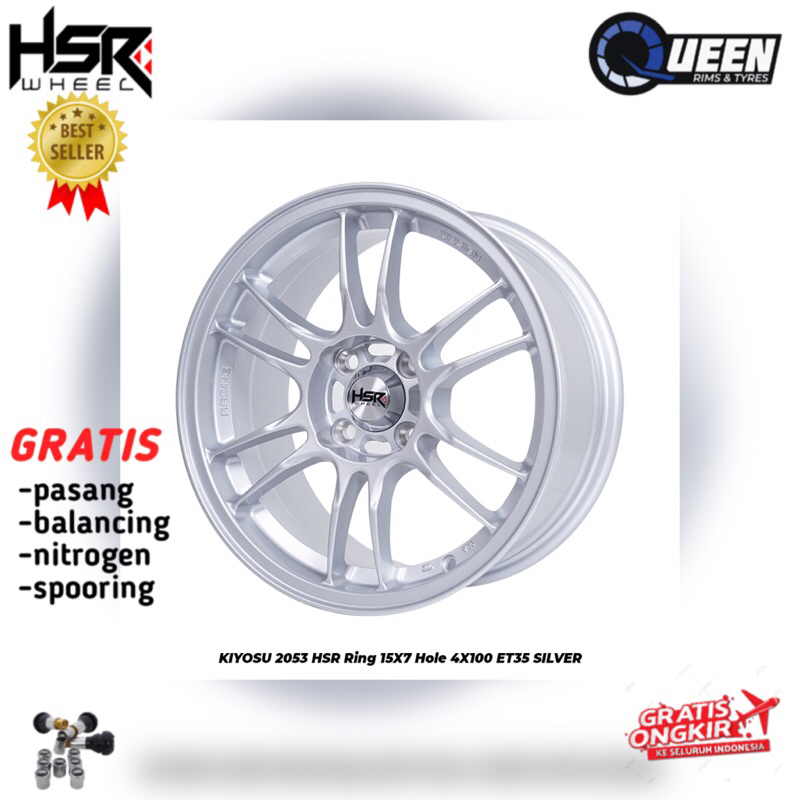 Jual VELG RACING MIRIP ENKEI TULANG RPF R15 HSR KIYOSHI untuk mobil ...