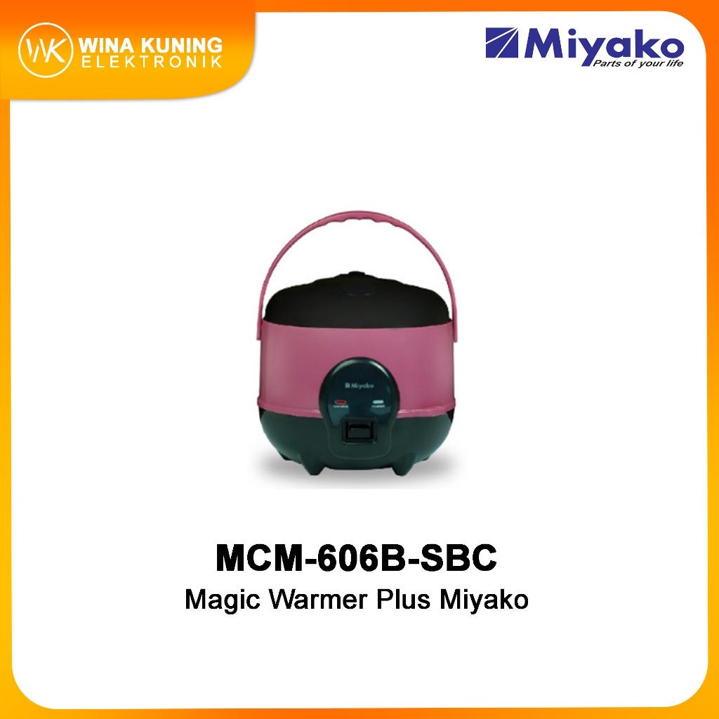 Jual MIYAKO Magicom Kapasitas 0,6 Liter MCM-606B-SBC | Shopee Indonesia