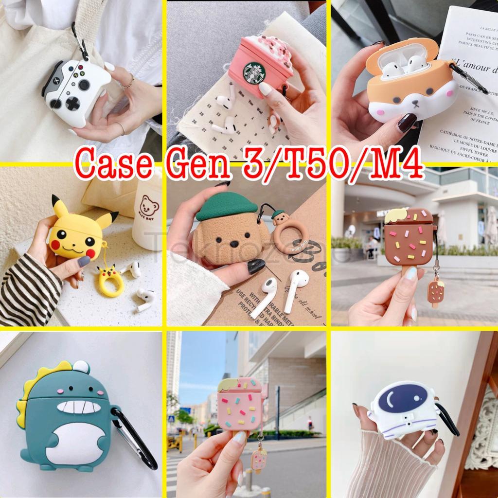 Jual Case 3D Airpods Gen 3/ROBOT T50/Goojodoq Pro4/ M4 Premium LUCU ...
