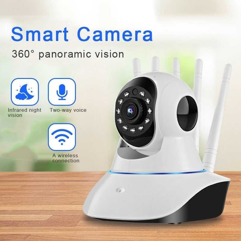 Jual Kamera CCTV WiFi PTZ 365Cam Smart Camera IR Sensor Gerak Audio Dua ...