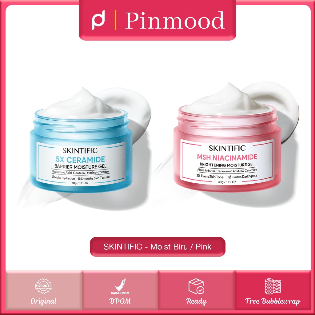 Jual SKINTIFIC - 5X CERAMIDE BARRIER MOISTURE GEL / MSH NIACINAMIDE ...