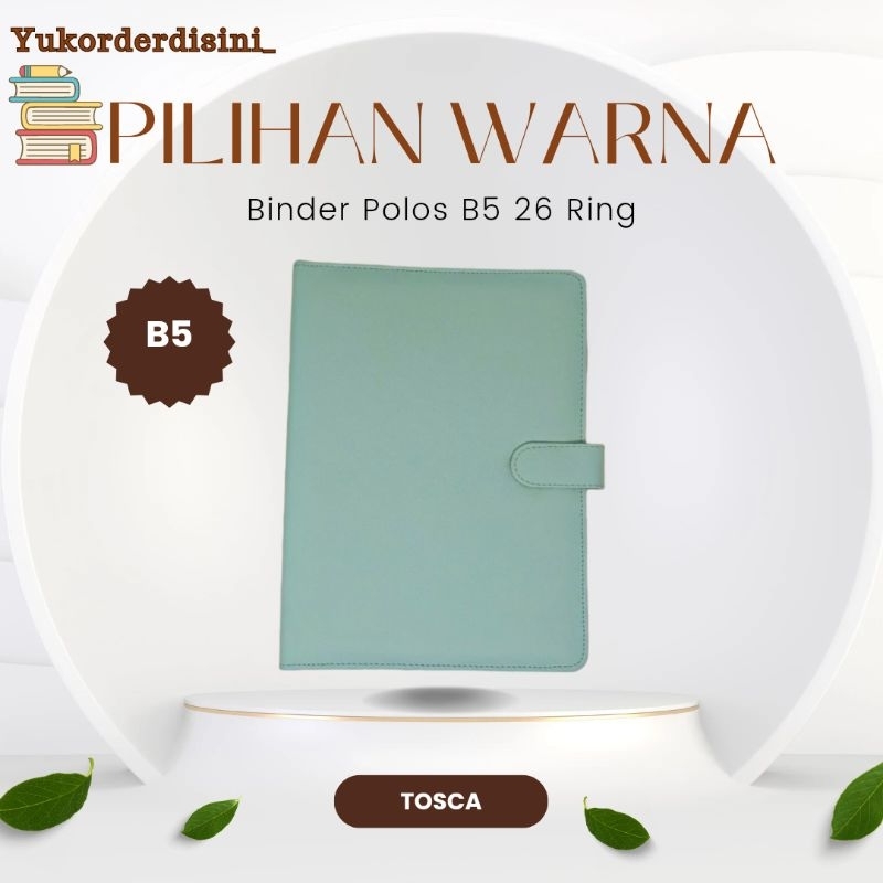 Jual BINDER POLOS AESTHETIC/ BINDER B5 /BINDER 26 RING/BINDER JURNAL ...