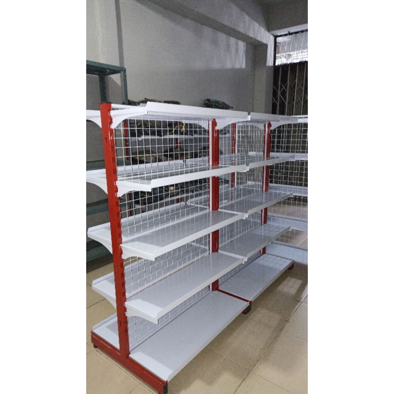 Jual Rak Minimarket Double 5 Susun x 2 T. 150 cm Double Rak Gondola ...