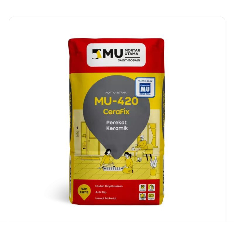 Jual Semen Mortar MU 420 pasang keramik cerafix semen perekat keramik ...