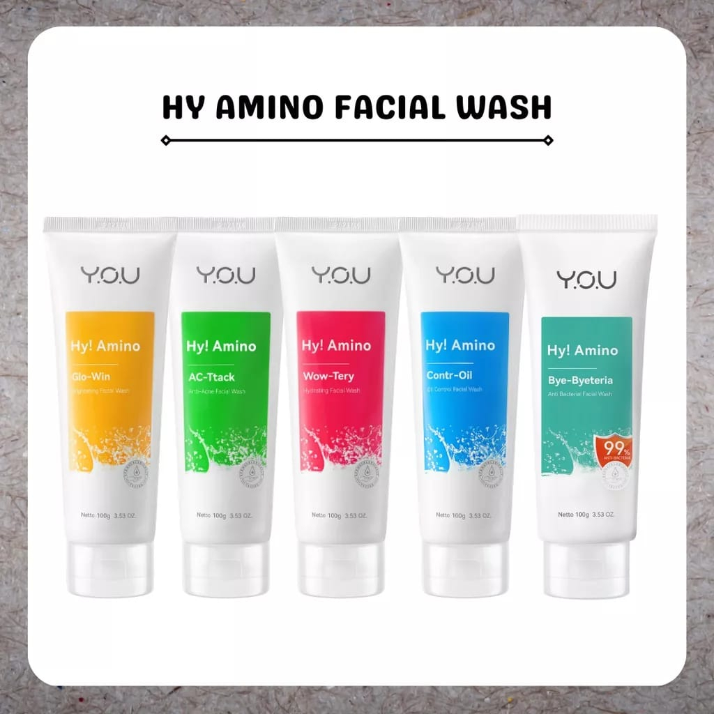 Jual YOU Hy! Amino Facial Wash 100gr - Anti Acne | Control Oil ...