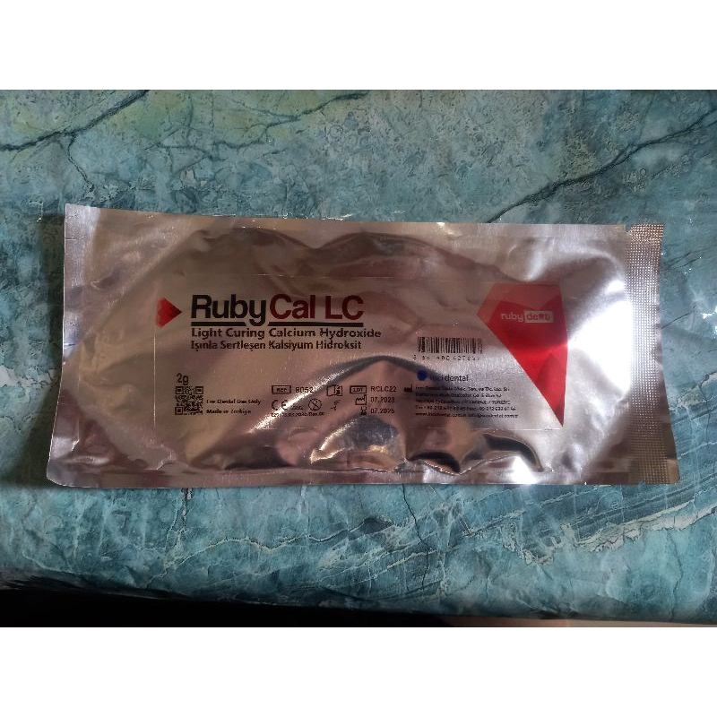 Jual Light Curing Calcium Hydroxide Ruby CAL berat 2g | Shopee Indonesia