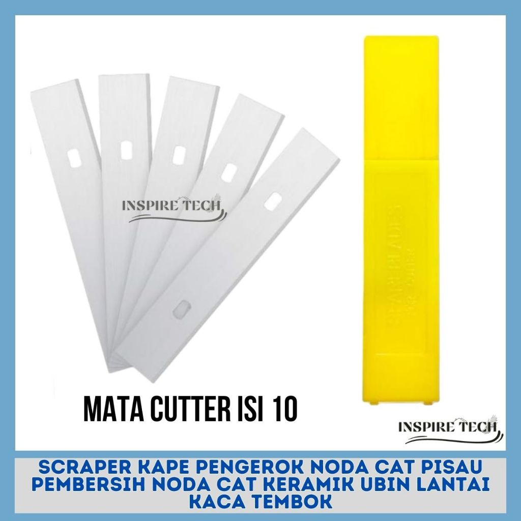 Jual scraper kape pengerok noda cat pisau pembersih noda Cat Keramik ...