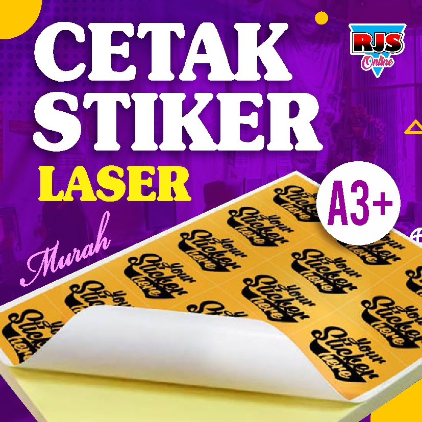 Jual CETAK STIKER LABEL BONTAK VINYL TRANSPARAN a3+ | Shopee Indonesia