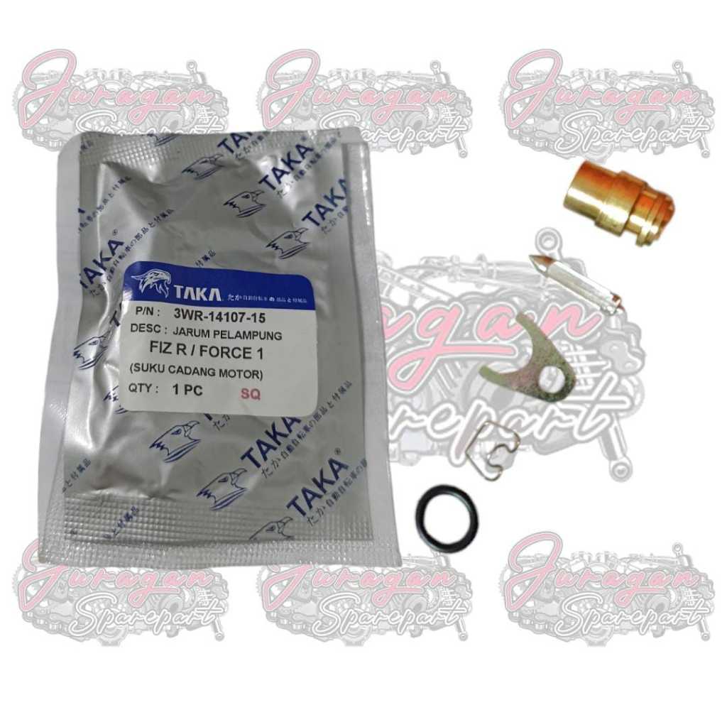 Jual Jarum Pelampung Karburator Yamaha Force 1 F1ZR Needle Velve Taka ...