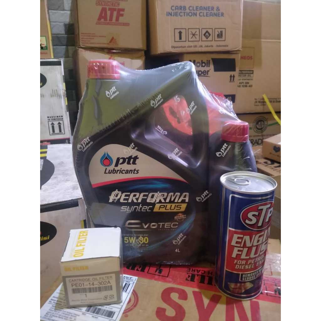 Jual oli PTT synthetic 5 liter Mazda Biante Skyactiv, Mazda 6, Mazda ...