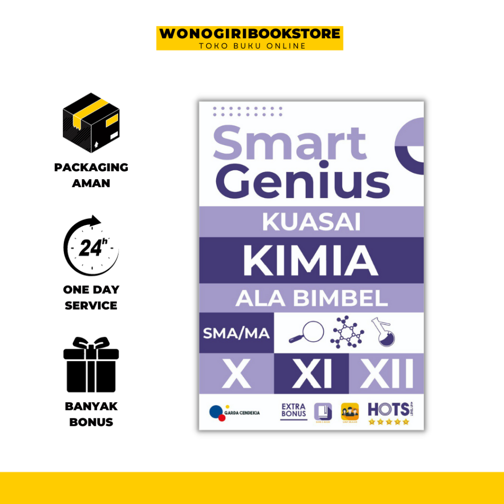 Jual Buku Smart Genius Kuasai Kimia Ala Bimbel Sma/Ma - Garda Cendekia ...