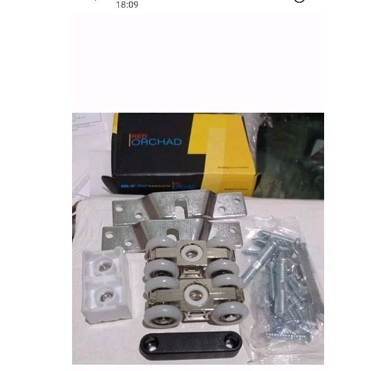 Jual Roda Rel Pintu Geser / Roda Sliding Track / Roda Pintu Sliding ...
