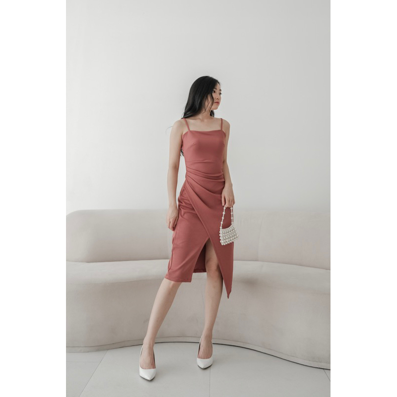 Jual [Vagenta.id] Lily dress | Shopee Indonesia