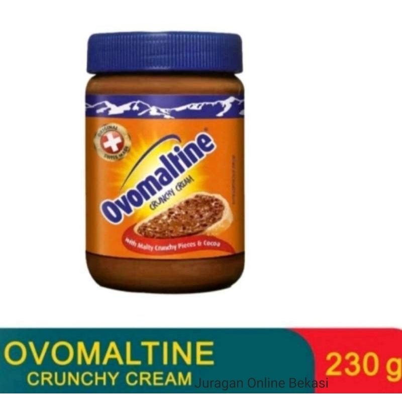 Jual OVOMALTINE CRUNCHY CREAM [230gr] | Shopee Indonesia