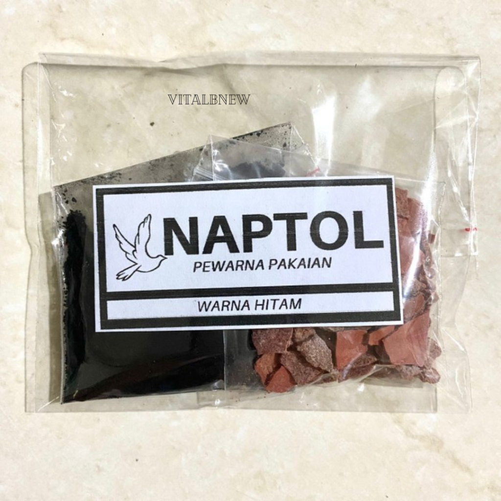 Jual NAPTOL HITAM WANTEX PEWARNA PAKAIAN JEANS DAN KATUN|PEWARNA ...