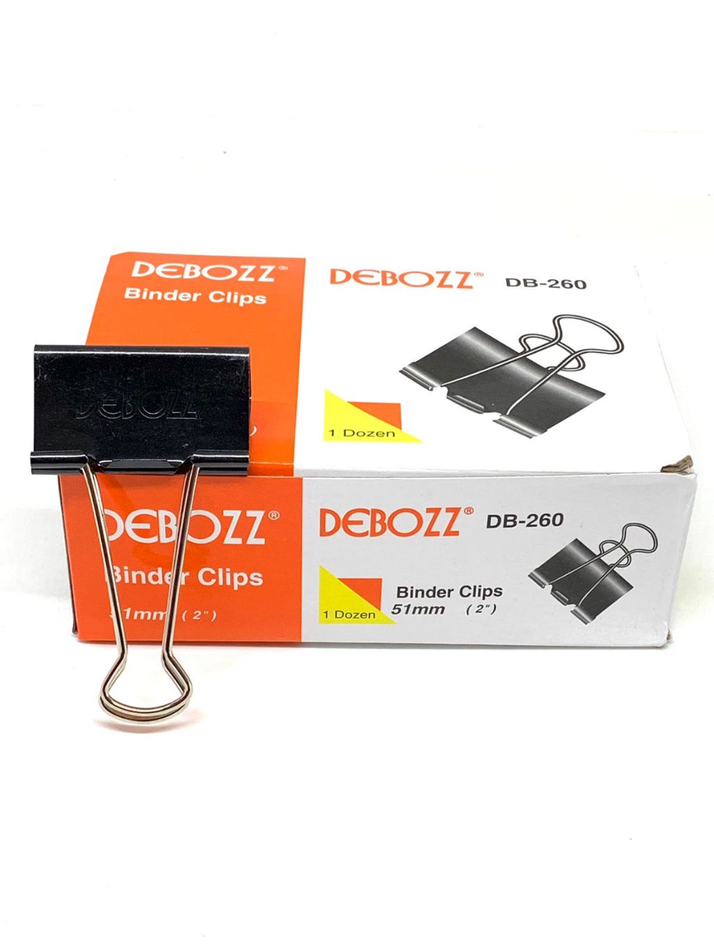Jual Binder Clip / Penjepit Kertas / Clip Double Debozz DB 260 | Shopee ...