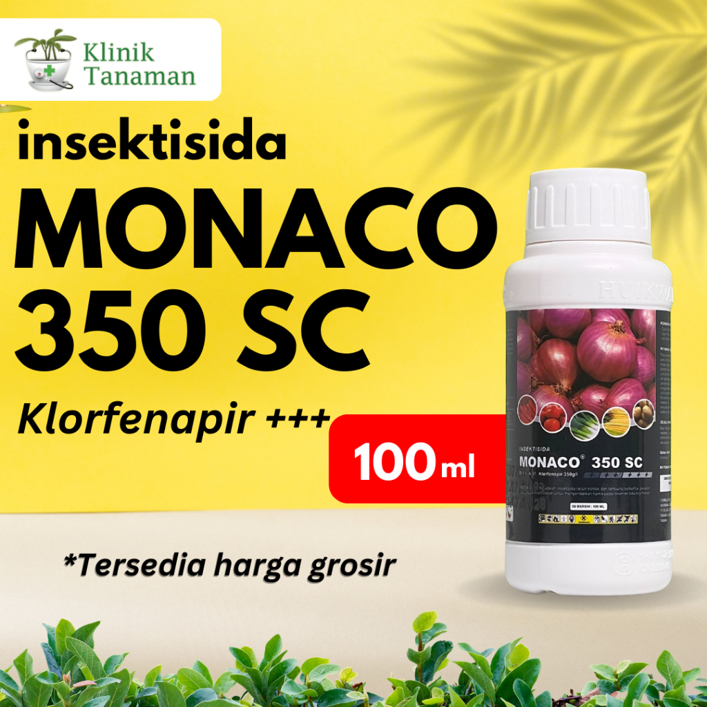 Jual Obat Hama Monaco 100ml Pembasmi Hama Wabah Ulat , Penggerek Batang ...