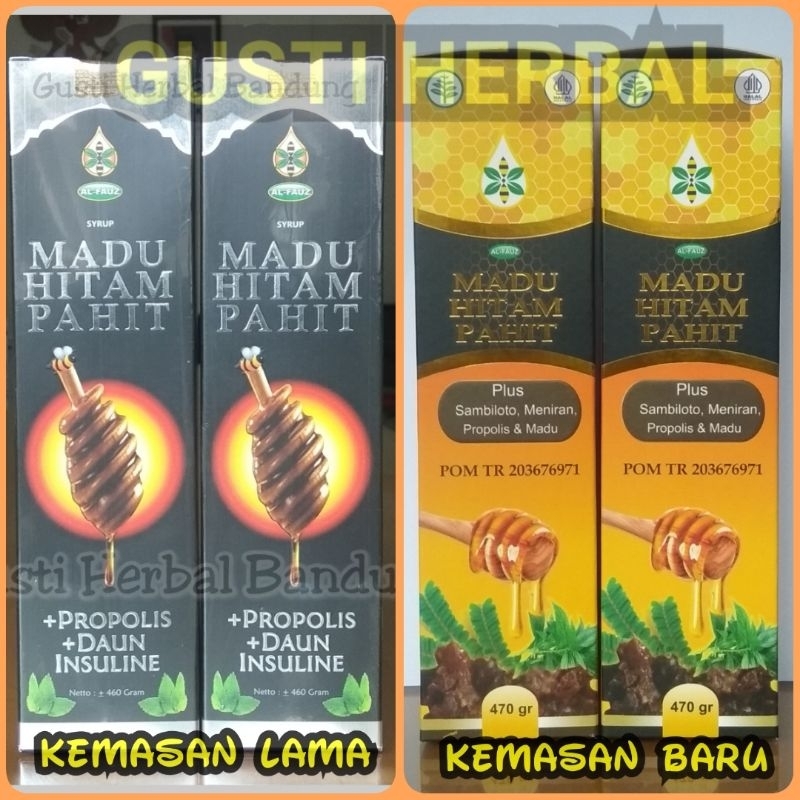 Jual Madu Hitam Pahit plus Propolis plus Sambiloto Al Fauz | Shopee ...
