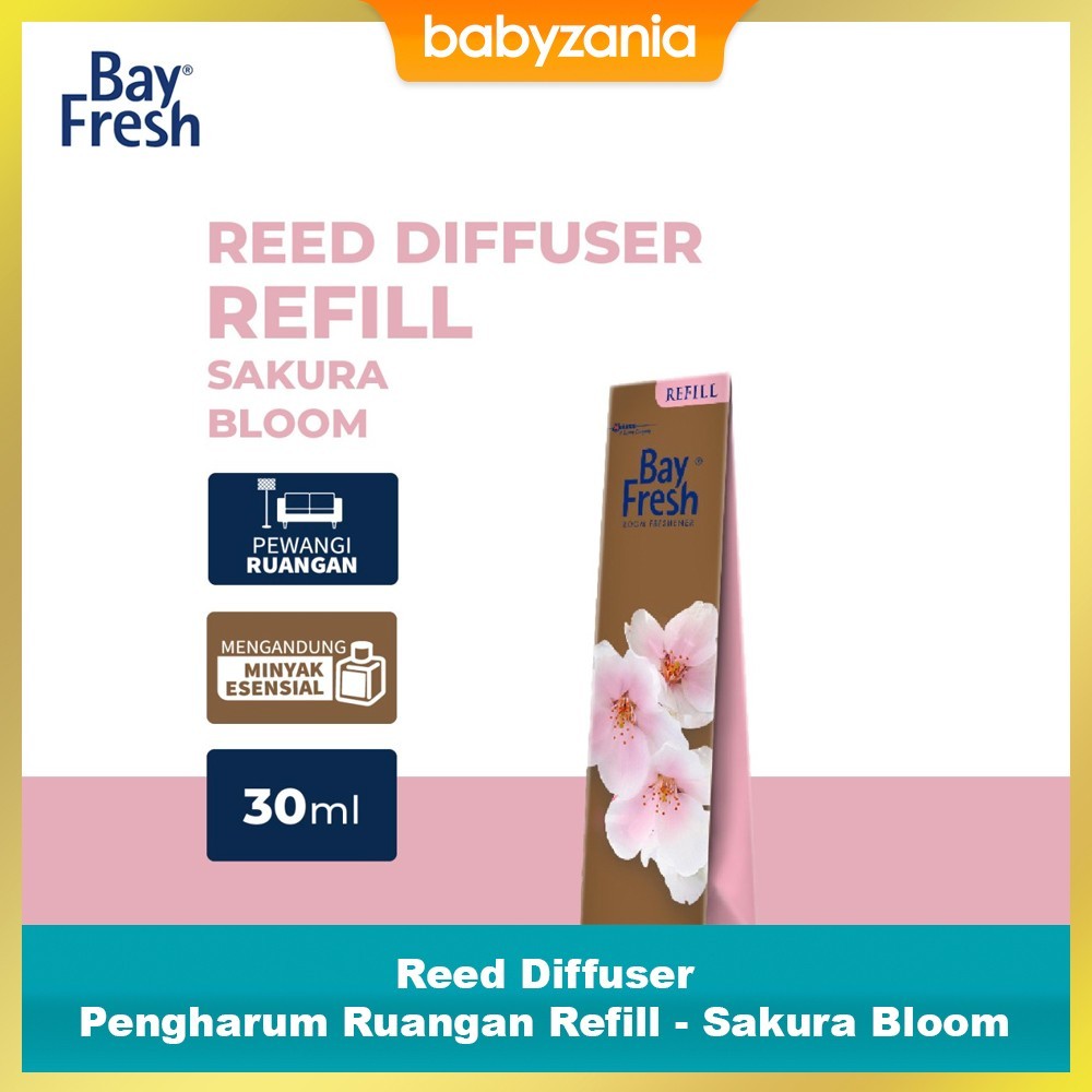 Jual Bayfresh Reed Diffuser Pengharum Ruangan Refill - Sakura Bloom | Shopee Indonesia