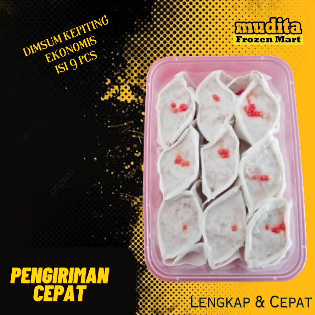 Jual Dimsum Kepiting BEKU Ekonomis isi 9 Pcs | Shopee Indonesia