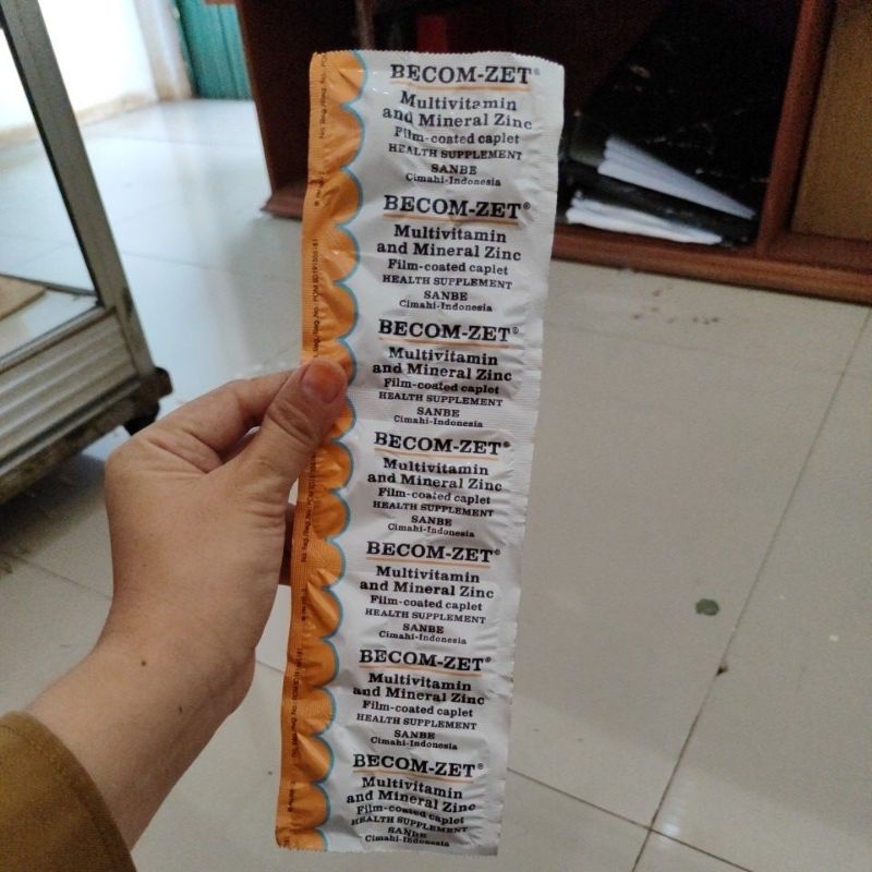 Jual VITAMIN BECOMZET ORIGINAL 100 PERSEN | Shopee Indonesia