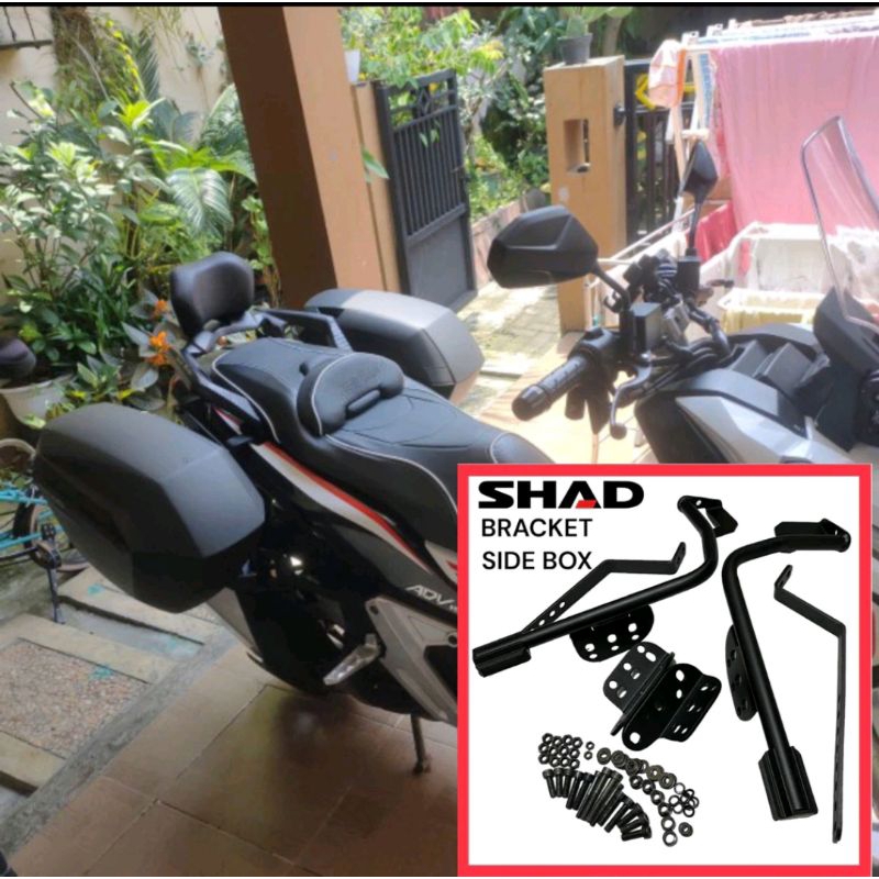 Jual SHAD SH23 BOX SAMPING SH23 PLUS BREKET BOX SIDE BOX SH23 BOX ...