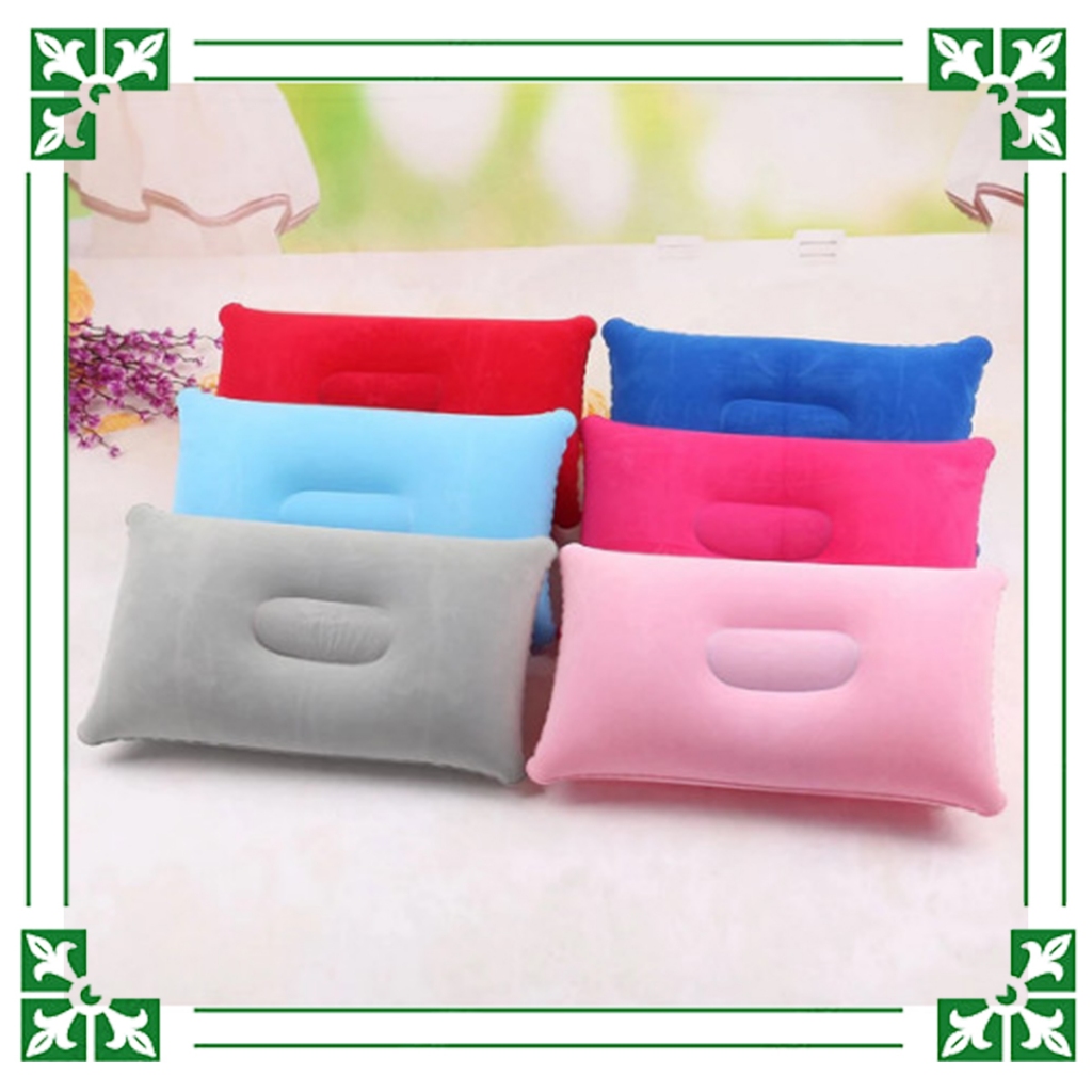 Jual Bantal Kelapa Angin Tiup Bentuk Persegi Portabel Infatable Bantal ...