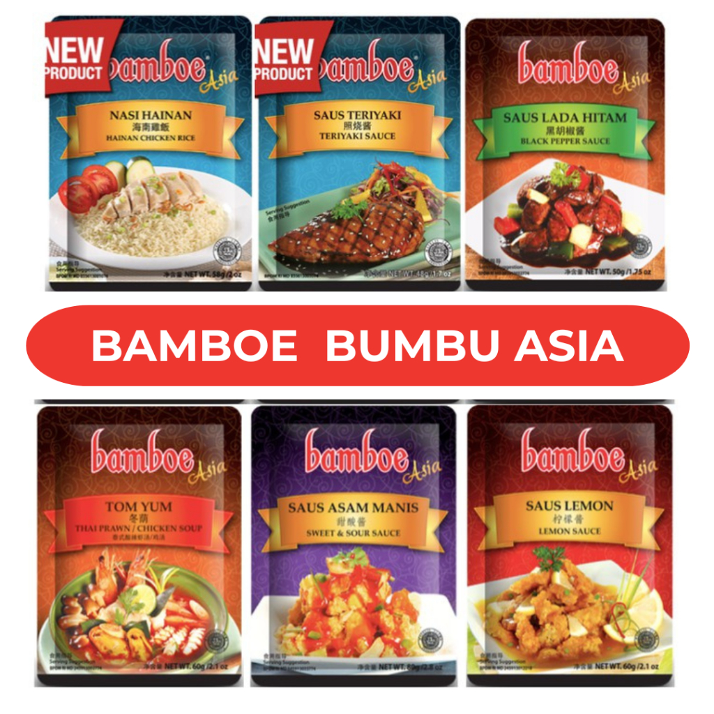 Jual Bamboe Asia Bumbu Masak Instan, Halal | Shopee Indonesia