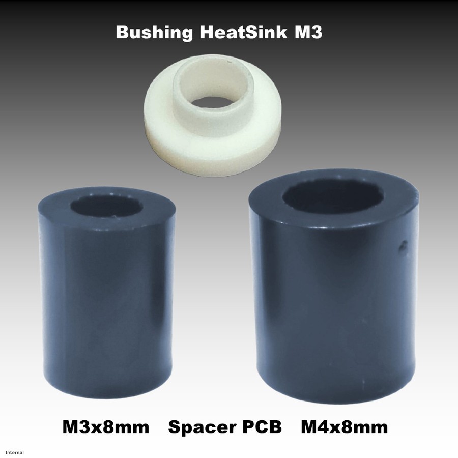 Jual Spacer Nylon PCB /Bushing Ring Isolator HeatSink Mosfet Speser ...