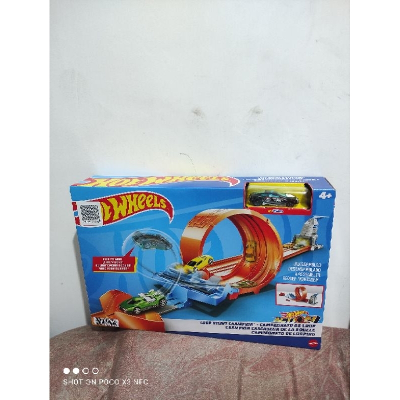Jual HotWheels Toy Car Track Set Loop Stunt Champion Original Mattel ...
