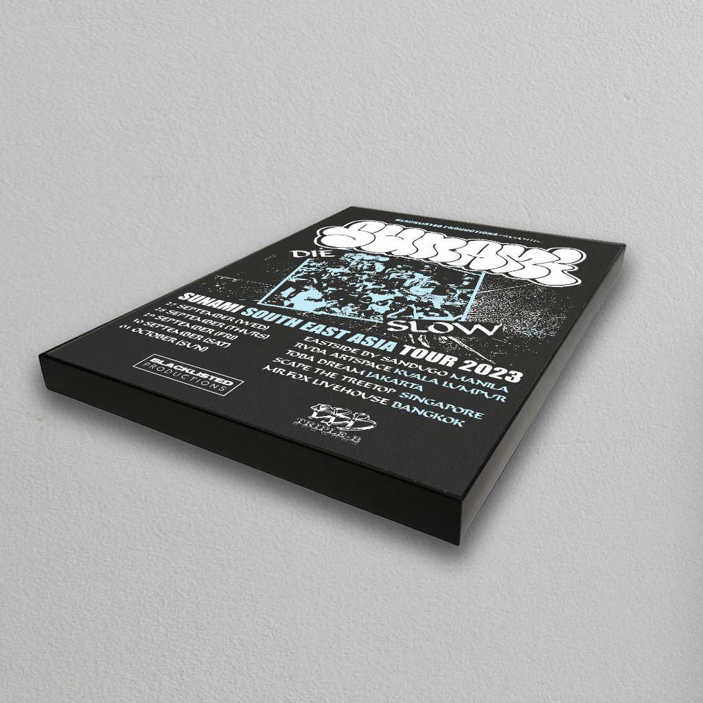 Jual Poster + Frameblock / Bingkai Ukuran 45x30 : BAND Sunami - South ...