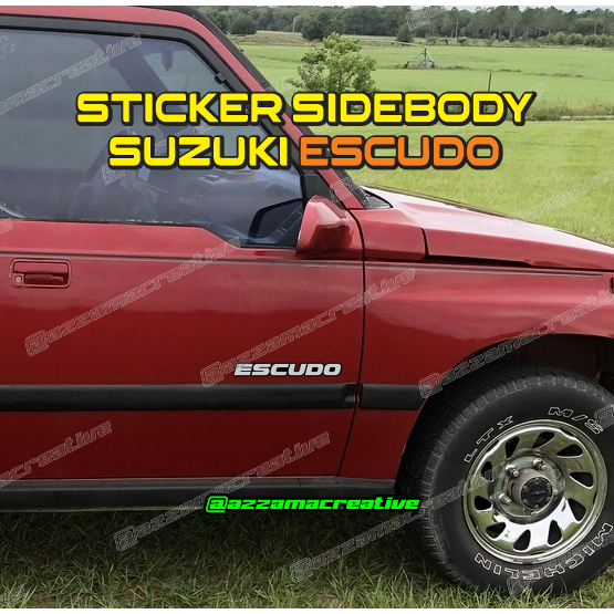 Jual Stiker Suzuki Escudo side body stickers | Shopee Indonesia
