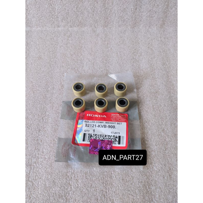 Jual Roller std 13 gram (KVB/KZL) vario 110 karbu/beat fi/scoopy fi ...