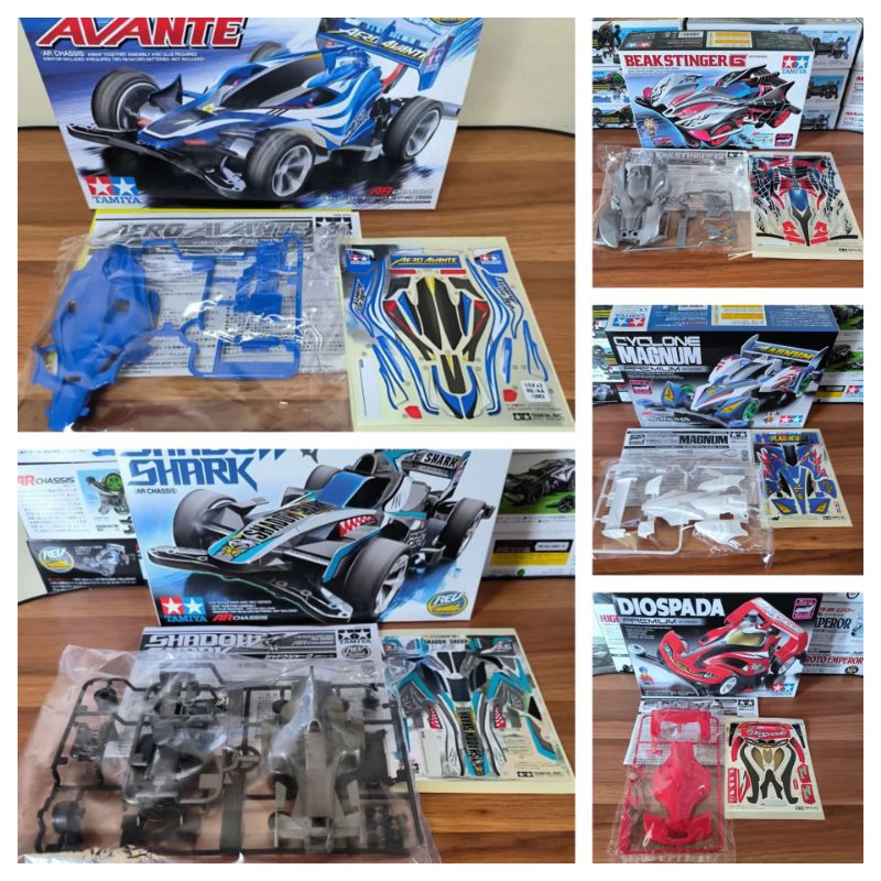 Jual Tamiya BODY AR Chassis + Decal + Box Original | Shopee Indonesia