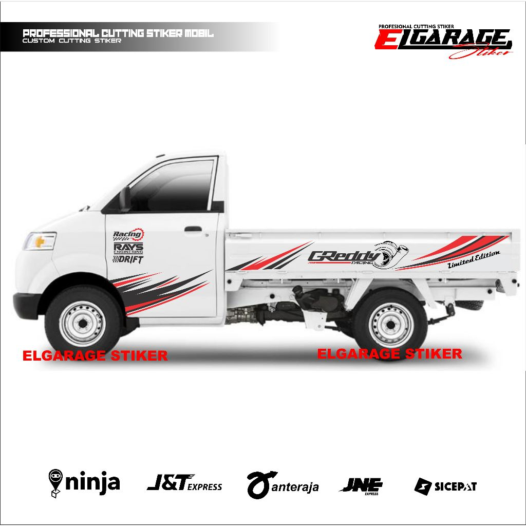 Jual Stiker cutting mobil pick up grand max stiker strip greedy list ...
