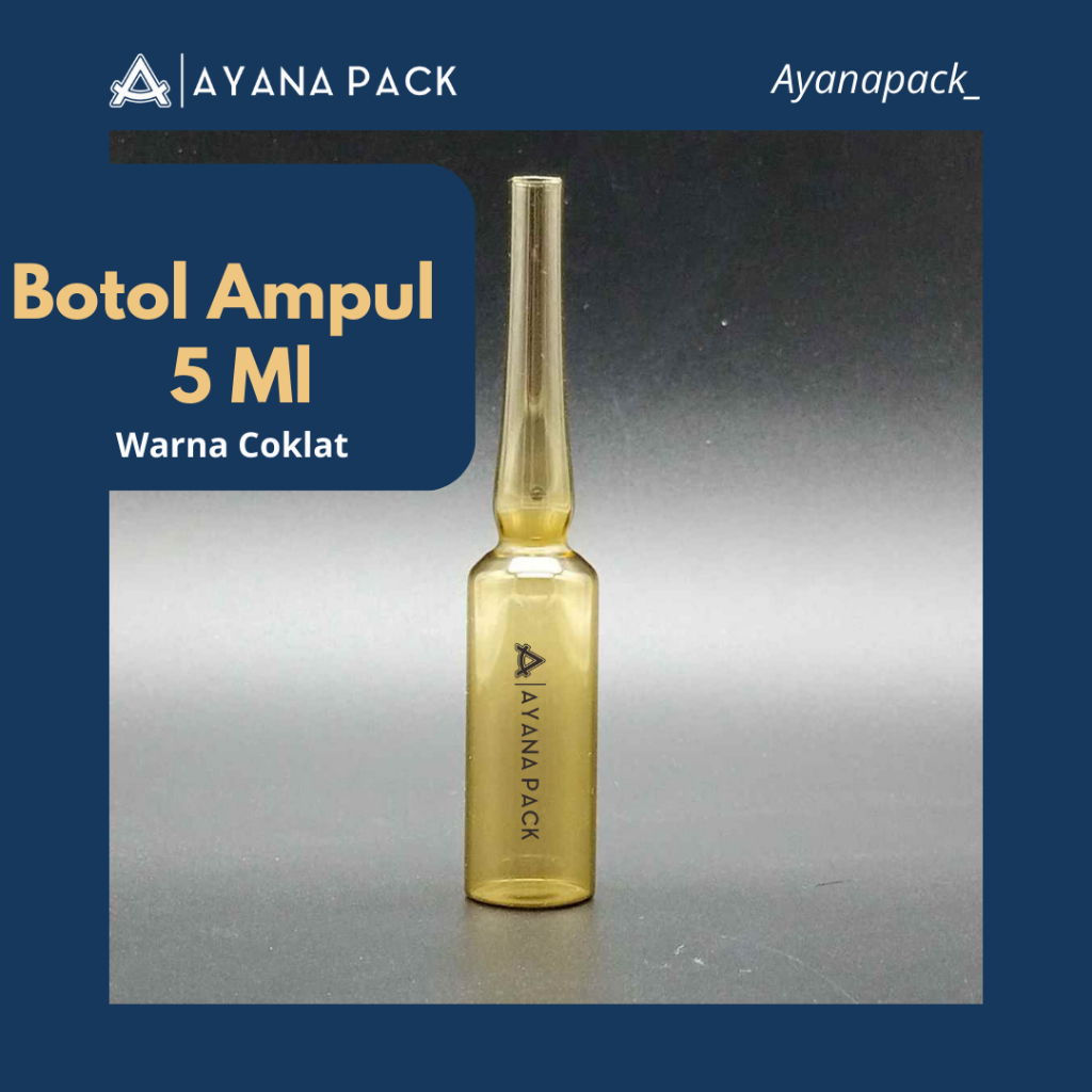 Jual Botol Ampul Serum Injeksi 5 ml Coklat Kualitas Terbaik | Shopee ...