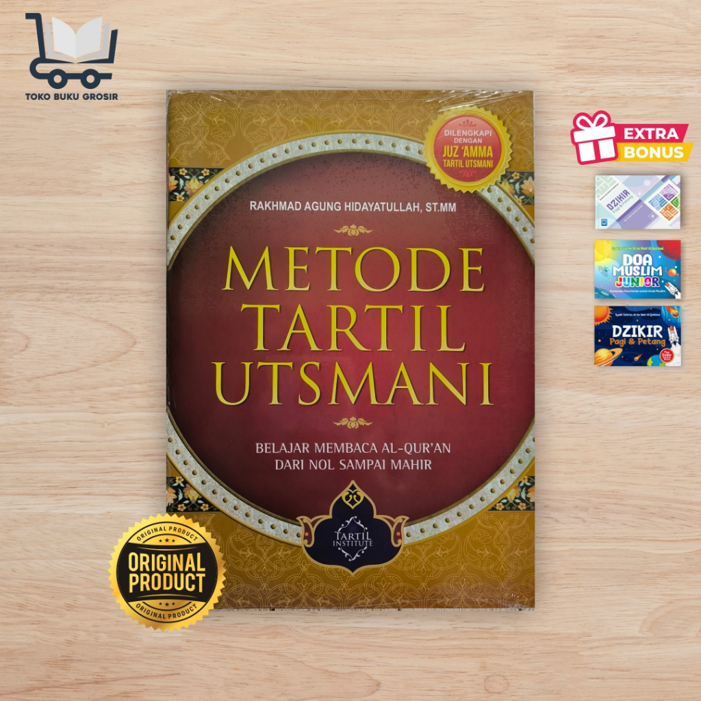 Jual Metode Tartil Utsmani Belajar Membaca Al-Quran Dari Nol Sampai Mahir | Shopee Indonesia