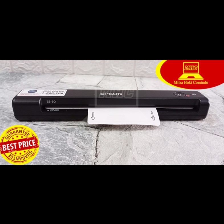 Jual Scanner Epson Workforce ES-50 PORTABLE SHEETFED - ES50 - Garansi Resmi | Shopee Indonesia