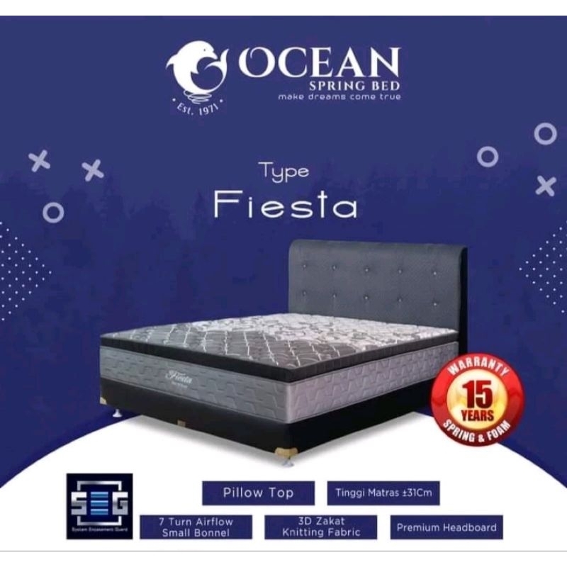Jual [FULL SET] Springbed Ocean Fiesta | Shopee Indonesia