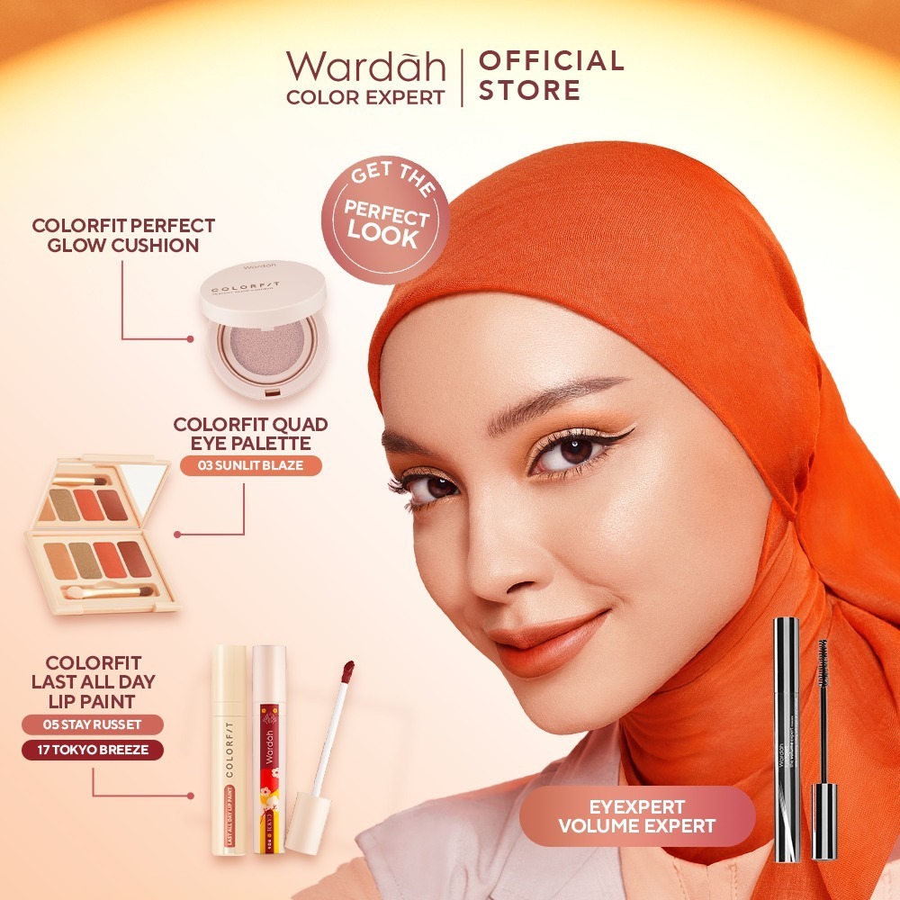 Jual Wardah Colorfit Quad Eye Palette - Eyeshadow 4 in 1 Pigmented ...