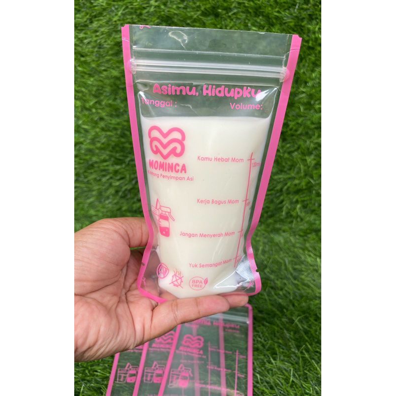 Jual Kantong Asi Mominca Plastik Penyimpan ASI 120 ml isi 30 | Shopee ...
